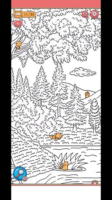 игра Найди кошек 181 уровень