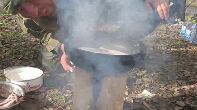 Десняк.На холодном.