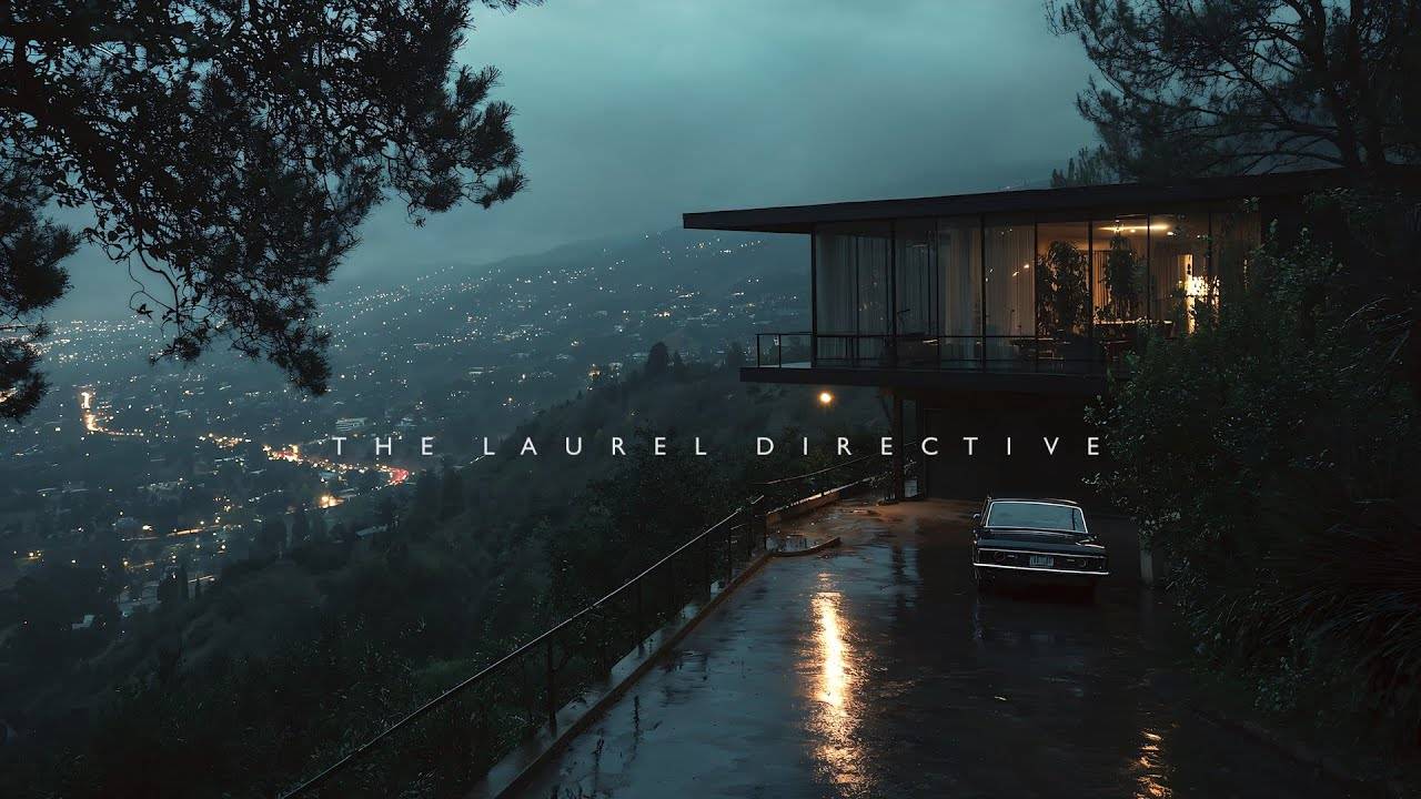 The Laurel Directive  Cinematic Sci-Fi Rain Ambient  4K