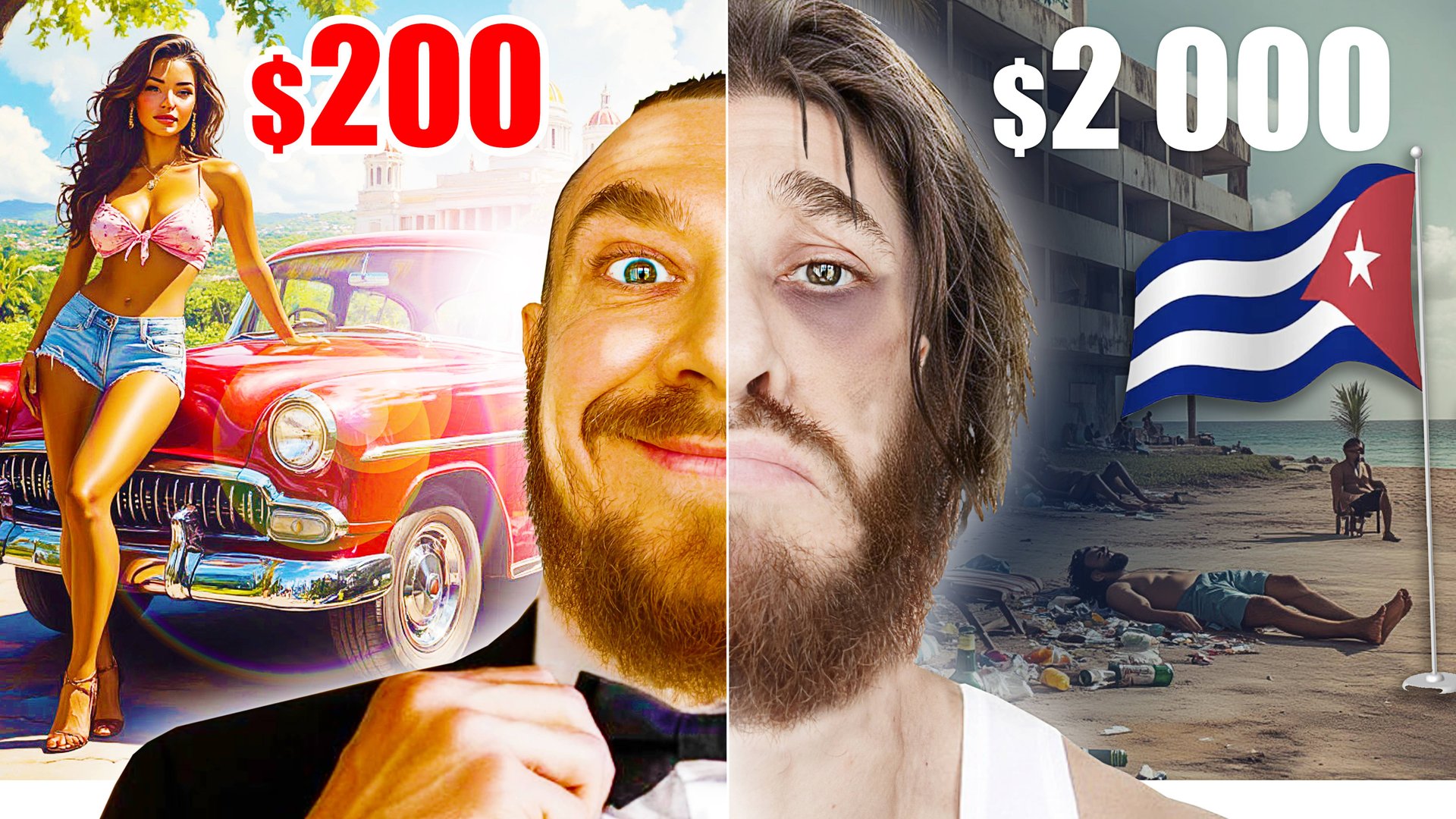 Куба - ОТДЫХ за $200 vs. $2 000