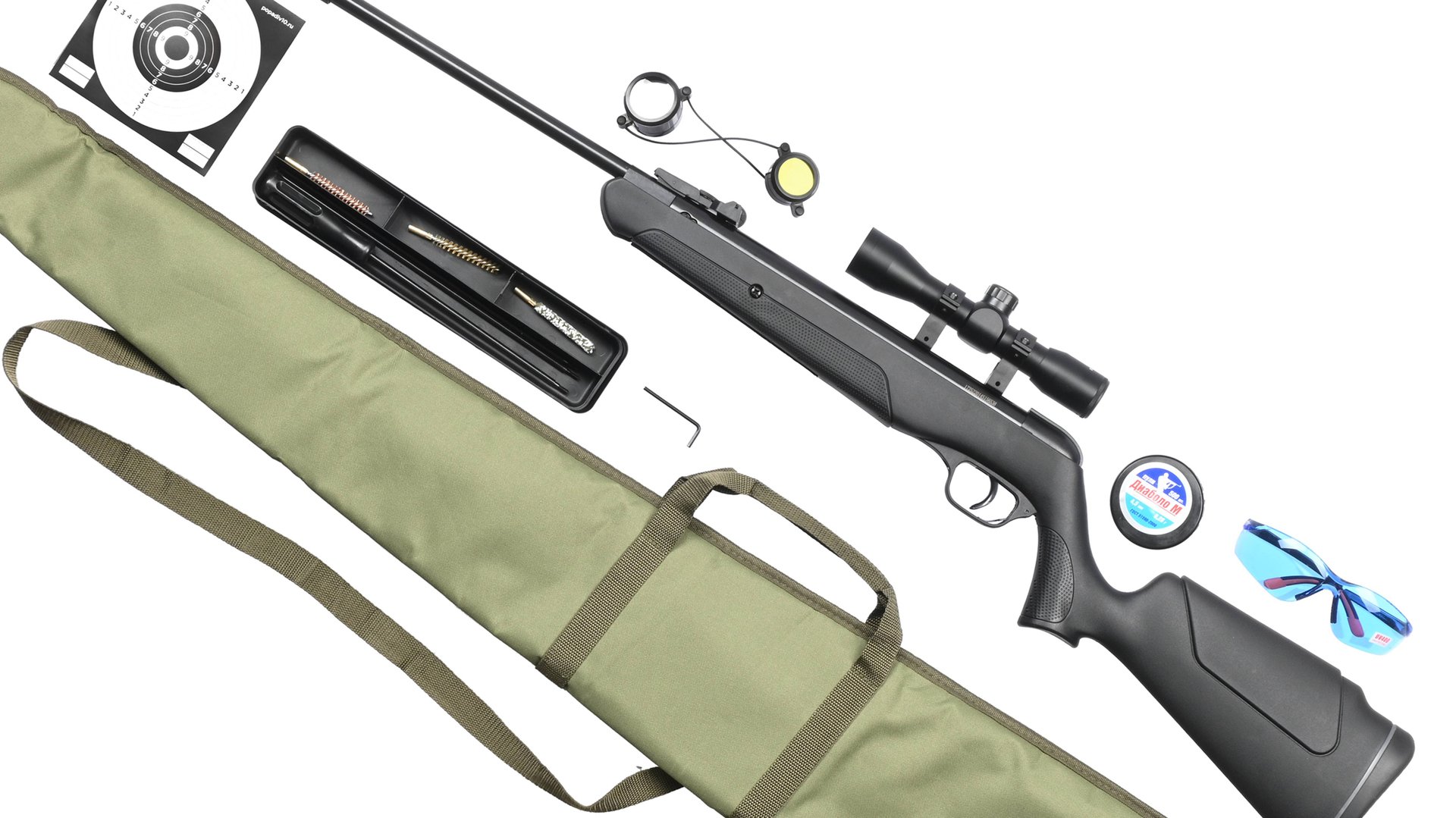 Обзор пневматической винтовки Black Strike B009 4.5 мм