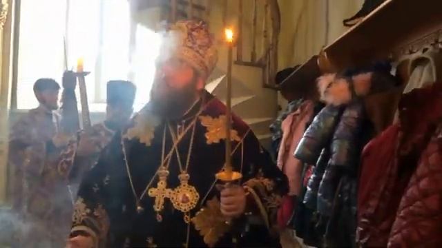 Неделя 3-я Великого поста, Крестопоклонная. Полиелей. Всенощное бдение. Покровский собор г. Саратова