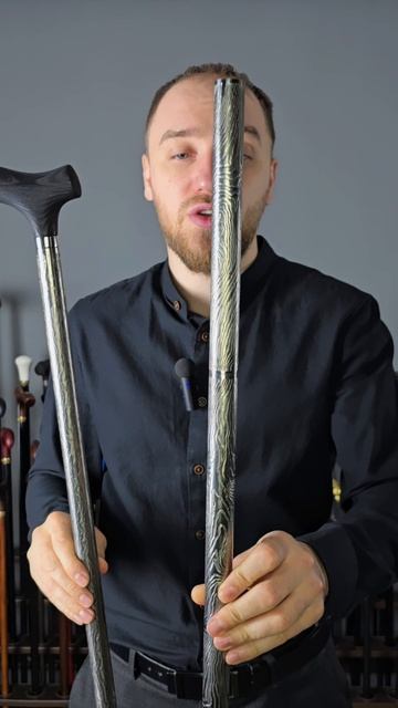 Складная или цельная? Показываем трость из титана на все случаи жизни