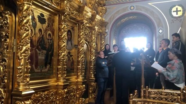 «Ныне силы небесныя». Автор Г. Львовский. Хор Свято-Троицкого кафедрального собора города Саратова
