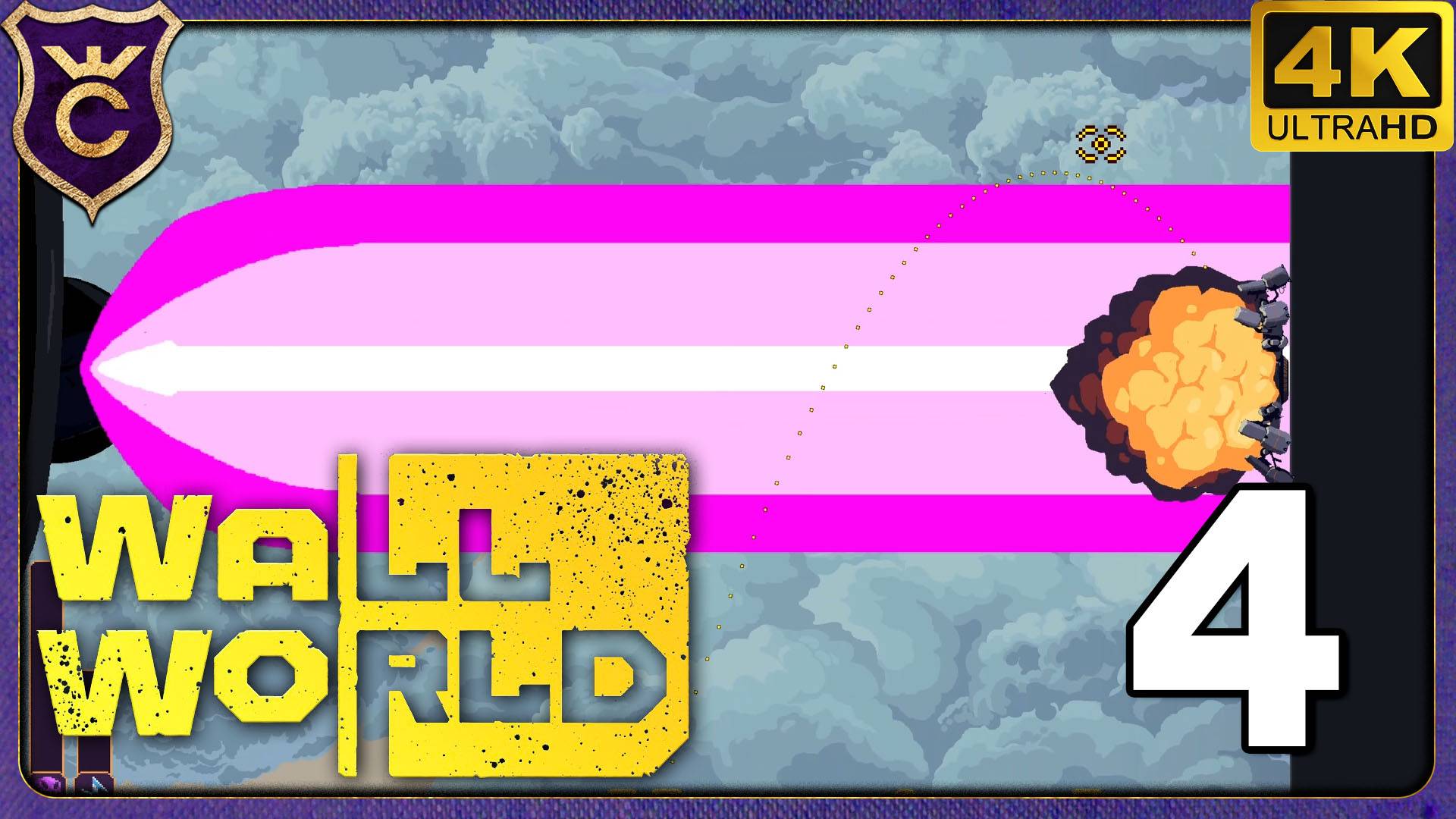 ОГРОМНЫЙ ГЛАЗ И ВАНШОТЯЩИЙ ЛУЧ! 4 Wall World