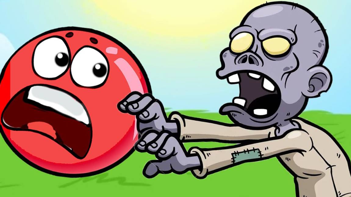 КРАСНЫЙ ШАР Красныш спасает бабушку в стране стикменов