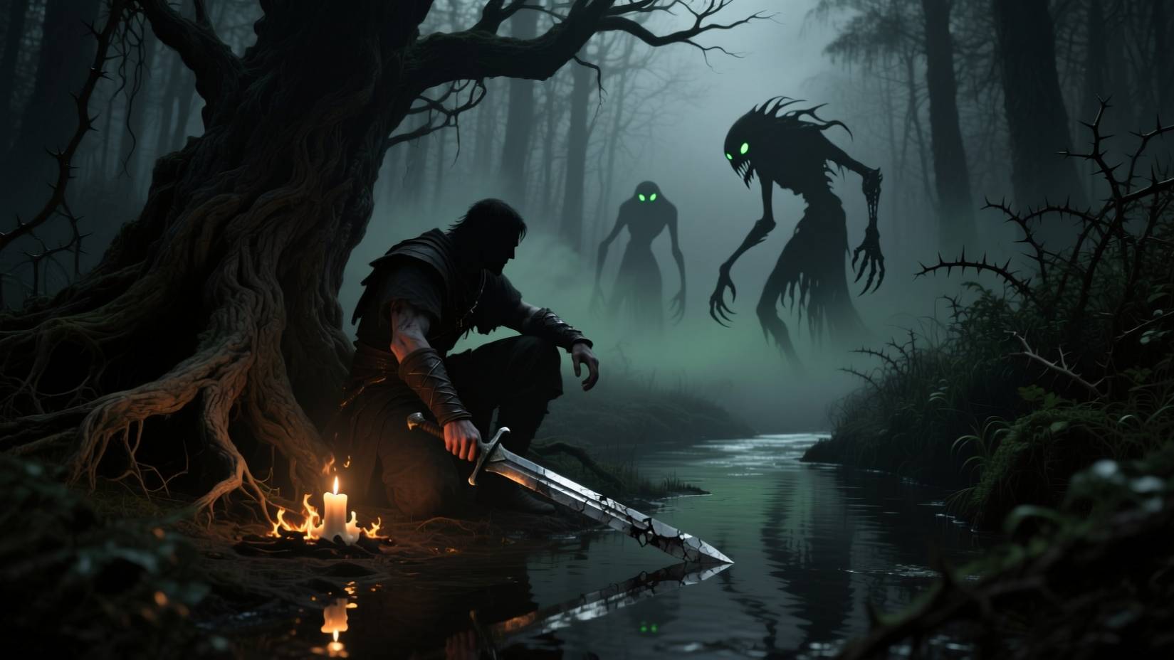 Беглец(AI Generation)