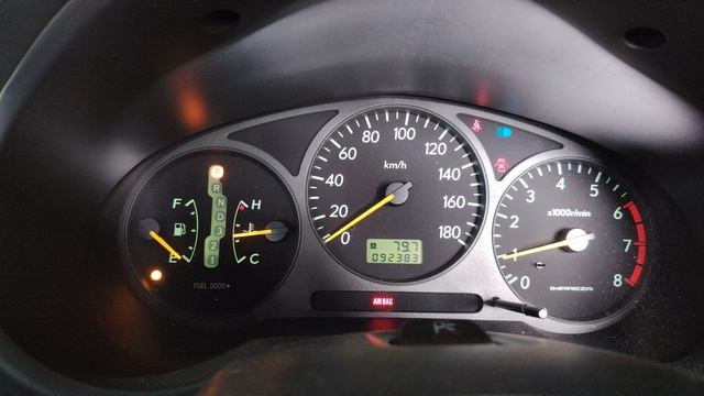 1587 SUBARU IMPREZA GG3 EJ152 2000 год.