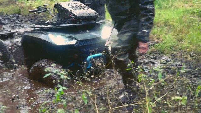 Топим SEGWAY SNARLER GS в болоте