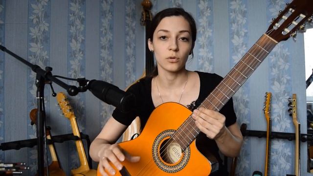 2. Дистанционное обучение ДШИ, упражнение "Прогулка паука" для левой руки гитариста