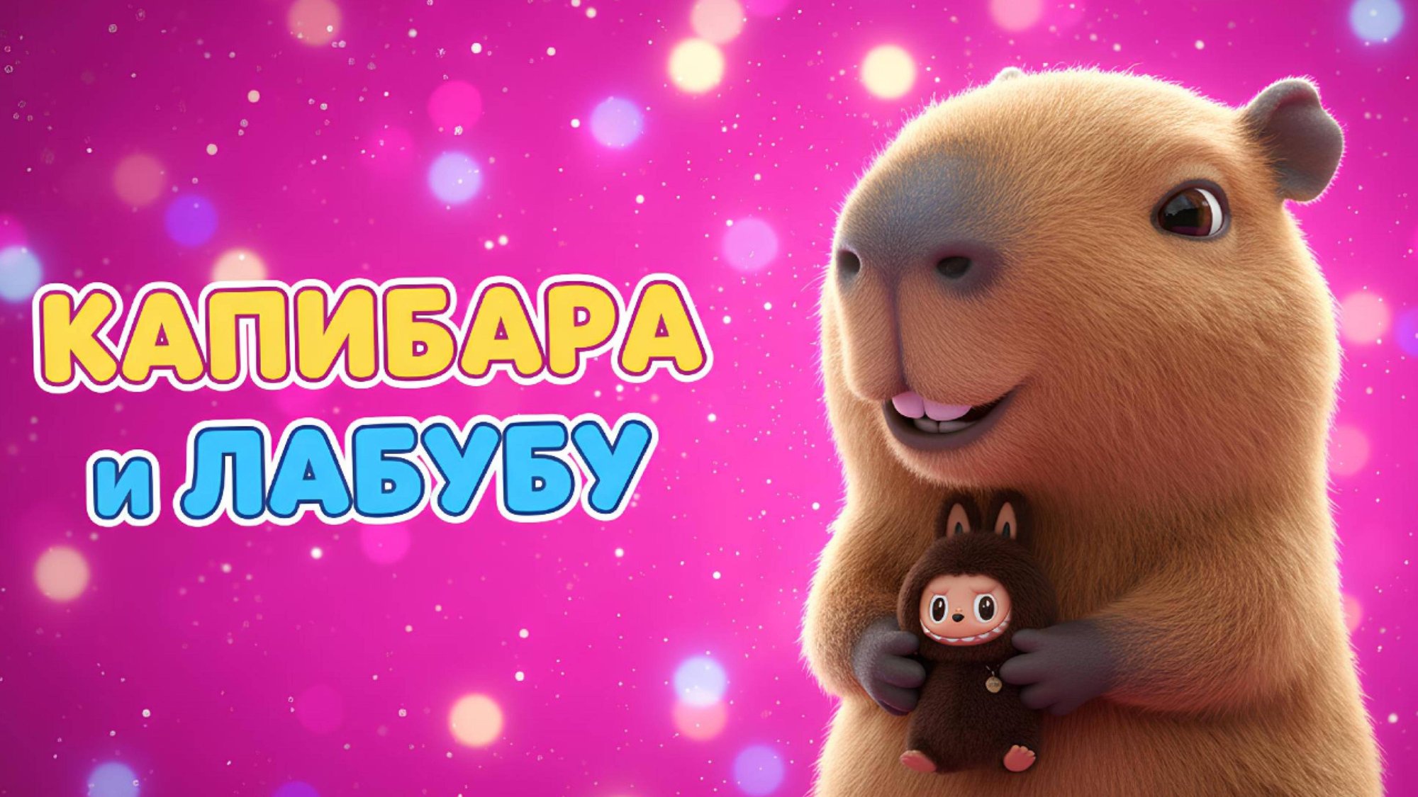 КАПИБАРА И ЛАБУБУ 🧸 МУЛЬТФИЛЬМ ДЛЯ ДЕТЕЙ