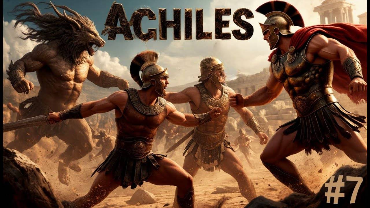 Прохождение Achilles: Legends Untold: Босс Король скорпионов, новые доспехи #7 4k 120fps
