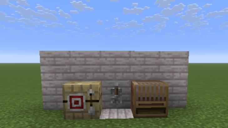 КАК СДЕЛАТЬ МЕХАНИЗМ ПО СМЕНЕ БЛОКОВ В МАЙНКРАФТЕ