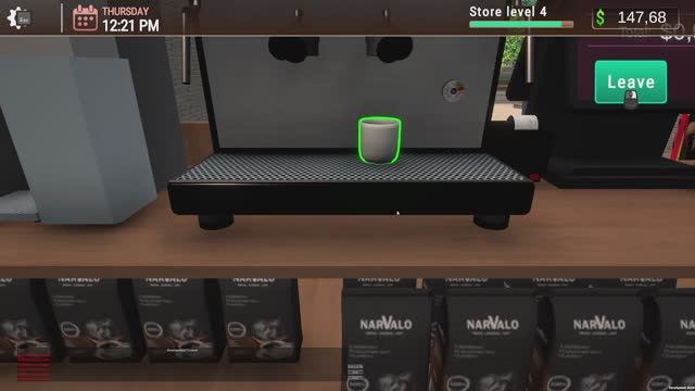 Открываем кофейню..в игре 😂🐀🐁 #Стрим новой #игры #демо #coffeebar 😋 #кусьна