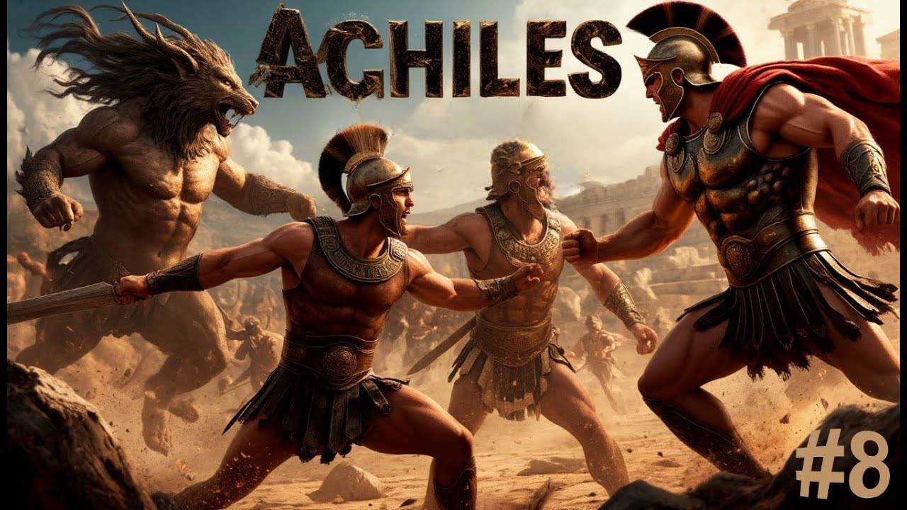Прохождение Achilles: Legends Untold: Босс Менелай и Агамемнон #8 4k 120fps