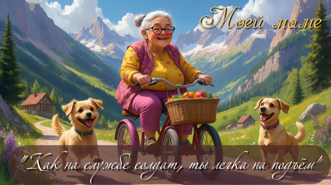 Моей маме! В её 73 день рождения! Поздравляю!!!