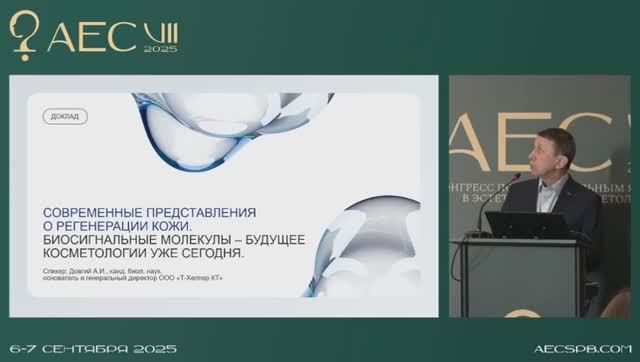 Выступление с докладом| Довгий Андрей Игоревич | AEC 2025