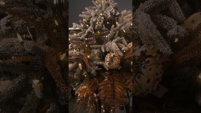 Стильное украшение елки в стиле Арт-деко или Гетсби под любой современный интерьер