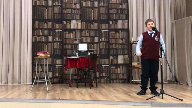 Ежегодный фестиваль поэзии «да будет услышано слово поэта» 2025 шк5 3-4 классы(Д.Хармс)