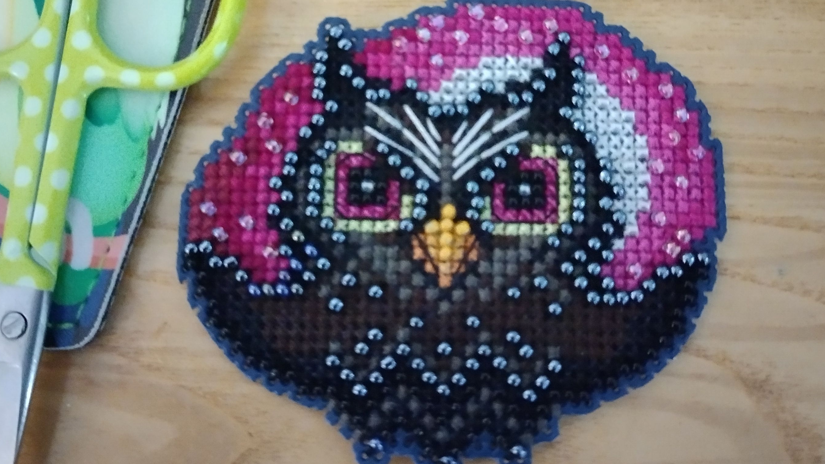 Сова #millhill #вышивка #миллхилл #вышивкакрестиком