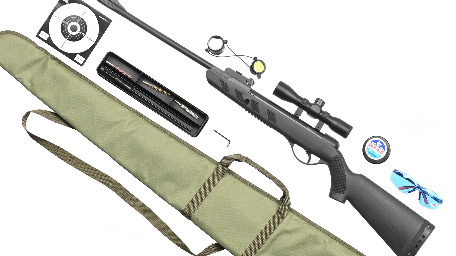 Обзор пневматической винтовки Black Strike B010 4.5мм