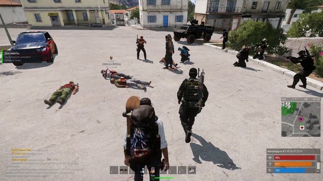 Чудом остался жив ).  Один из вечеров фармил на острове Алтис. Часть 3 | Arma 3