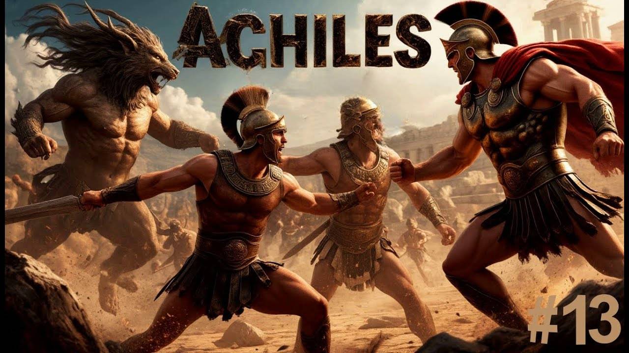 Прохождение Achilles: Legends Untold: Большая тайна кузнеца, босс Химера #13 4k 120fps