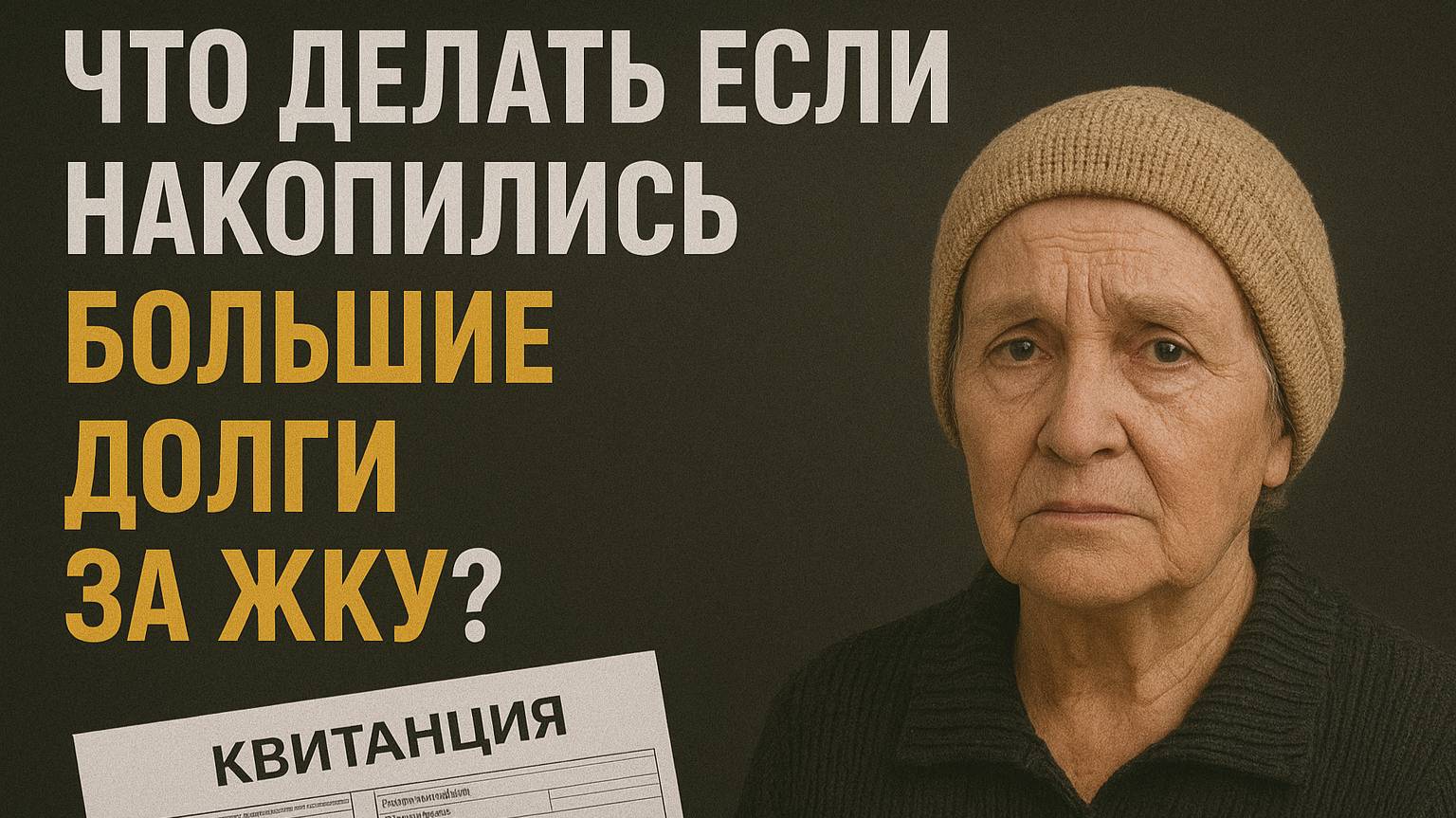 ЧТО ДЕЛАТЬ ЕСЛИ НАКОПИЛИСЬ БОЛЬШИЕ ДОЛГИ ЗА ЖКУ?