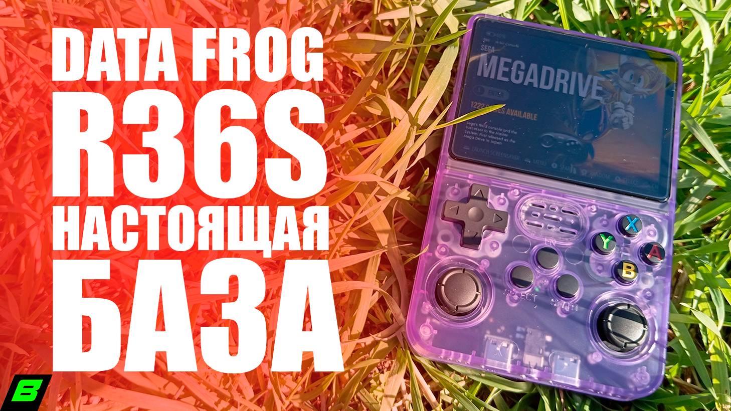 DATA FROG R36S - НАСТОЯЩАЯ БАЗА | Обзор