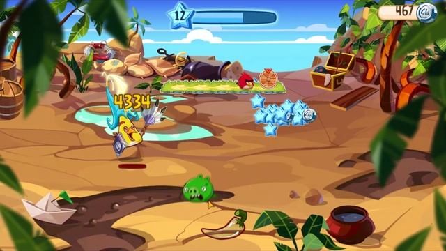 попытка забрать 2 яйцо в енгрибердс эпик