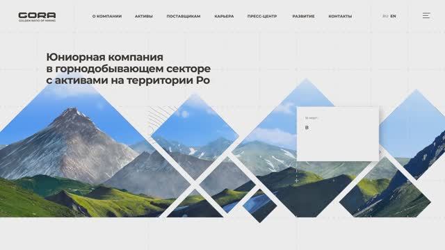 GORA Концепция сайта