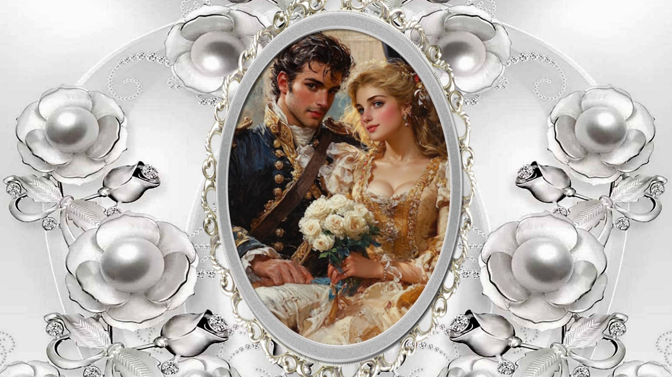 Дама на портрете