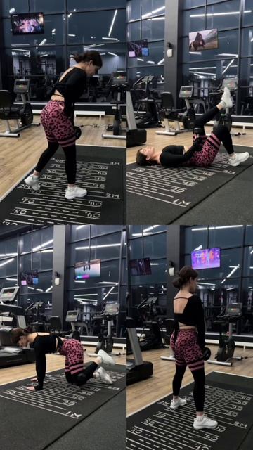 🔥 Тренировка для идеальных #ягодиц, только #гантели #новичок #фитнес #упражнения #попа #