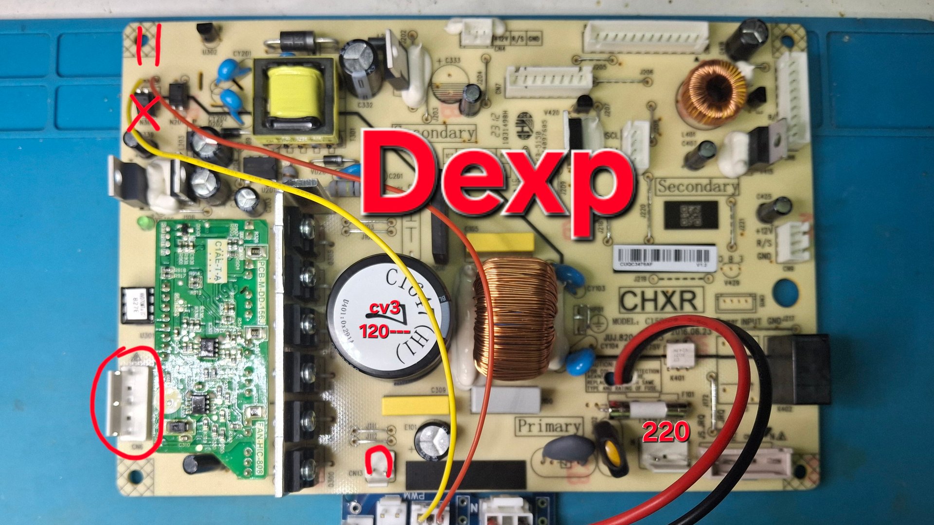 Обманка для холодильника Dexp