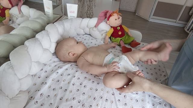 ЛАДУШКИ ДЛЯ НОЖЕК 0 до 3 месяцев массаж для грудничков с потешками