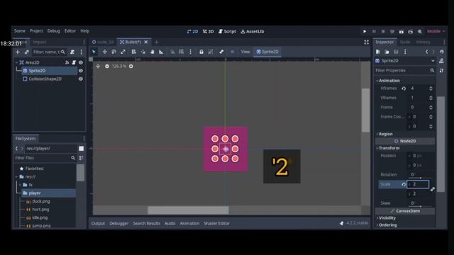 как сделать игру в Godot engin на телефоне #2