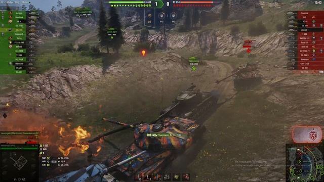 2025 Чё у вас здесь происходит? Забавный момент в мире танков.