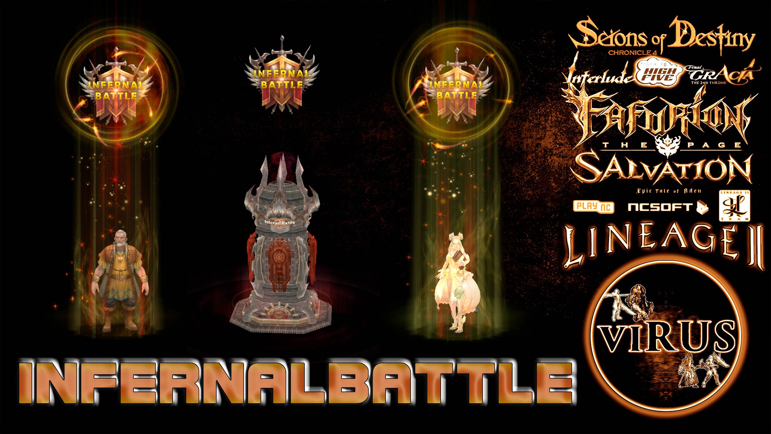 Three New NPCs for the www.InfernalBattle.Com server. LINEAGE II-Interlude ◄√i®uS►