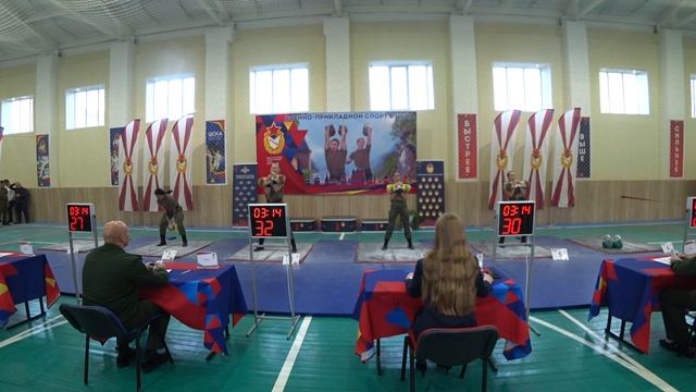 Длинный цикл свыше 65 кг женщины Чемпионат ВС РФ по гиревому спорту 2 группа 2025год