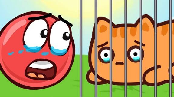 КРАСНЫЙ ШАРИК МУЛЬТИКИ НЕСНОСНЫЙ ШАРИК