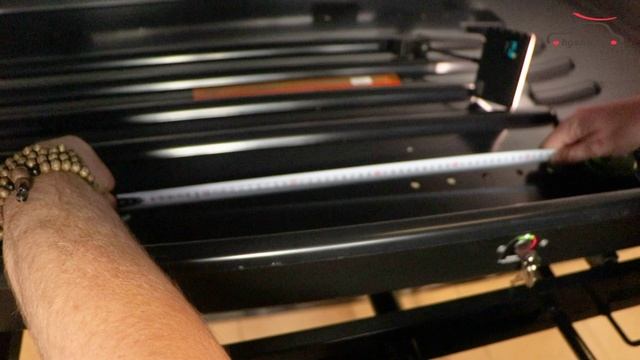 Автобокс Diamond Opal 320л 145х83x37см