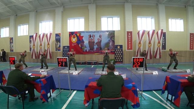 Длинный цикл до 85 кг Чемпионат ВС РФ по гиревому спорту 2 группа 2025год