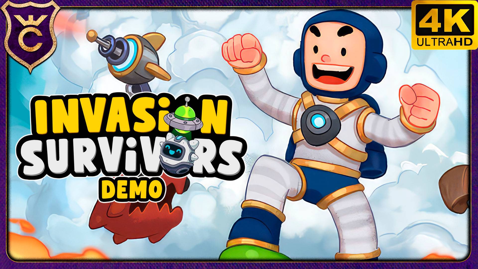 ИНОПЛАНЕТНЫЕ ЛЯГУШКИ ОКРУЖАЮТ! Invasion Survivors Demo