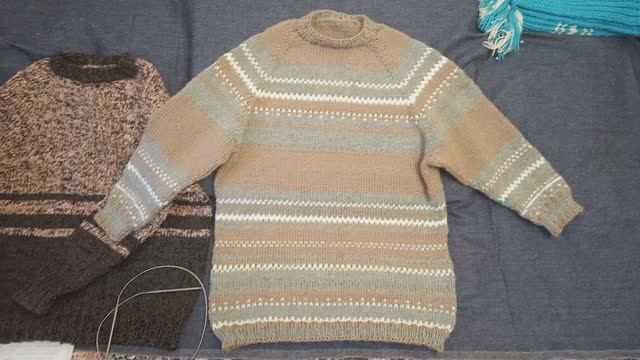 Обзор ."Свитер с орнаментом" (ч.2)