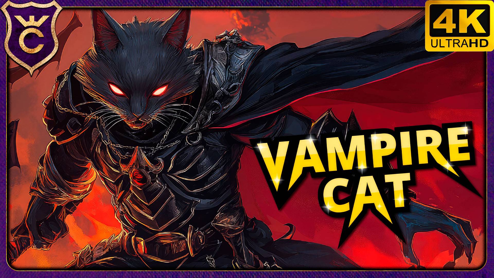 МОИ ГЛАЗА НЕ ВЫДЕРЖАЛИ И 10 МИНУТ! Vampire Cat Demo