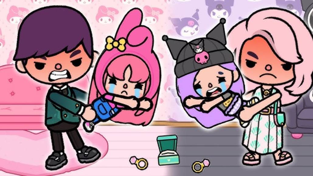 TOCA BOCA ИГРА ЛЭНД MY MELODY KUROMI