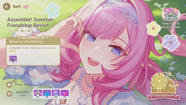 Assemble! Summer Friendship Resort (Honkai Impact 3rd v8.4 Event)