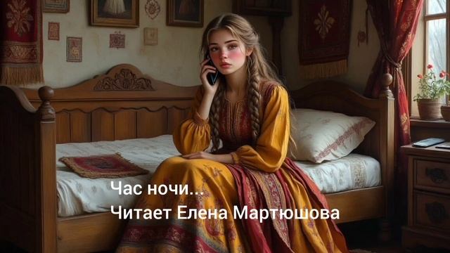 Стих "Час ночи". Читает Елена Мартюшова