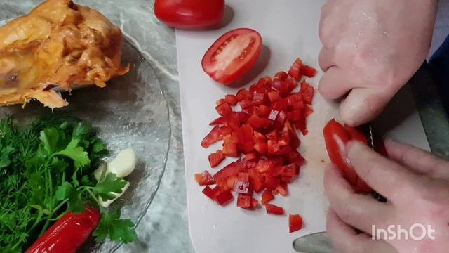 Салат с копченой грудкой😋18-10-2025