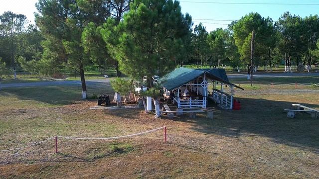 7 часть. Автокемпинг Сосновый бор - квадрокоптер, Абхазия.